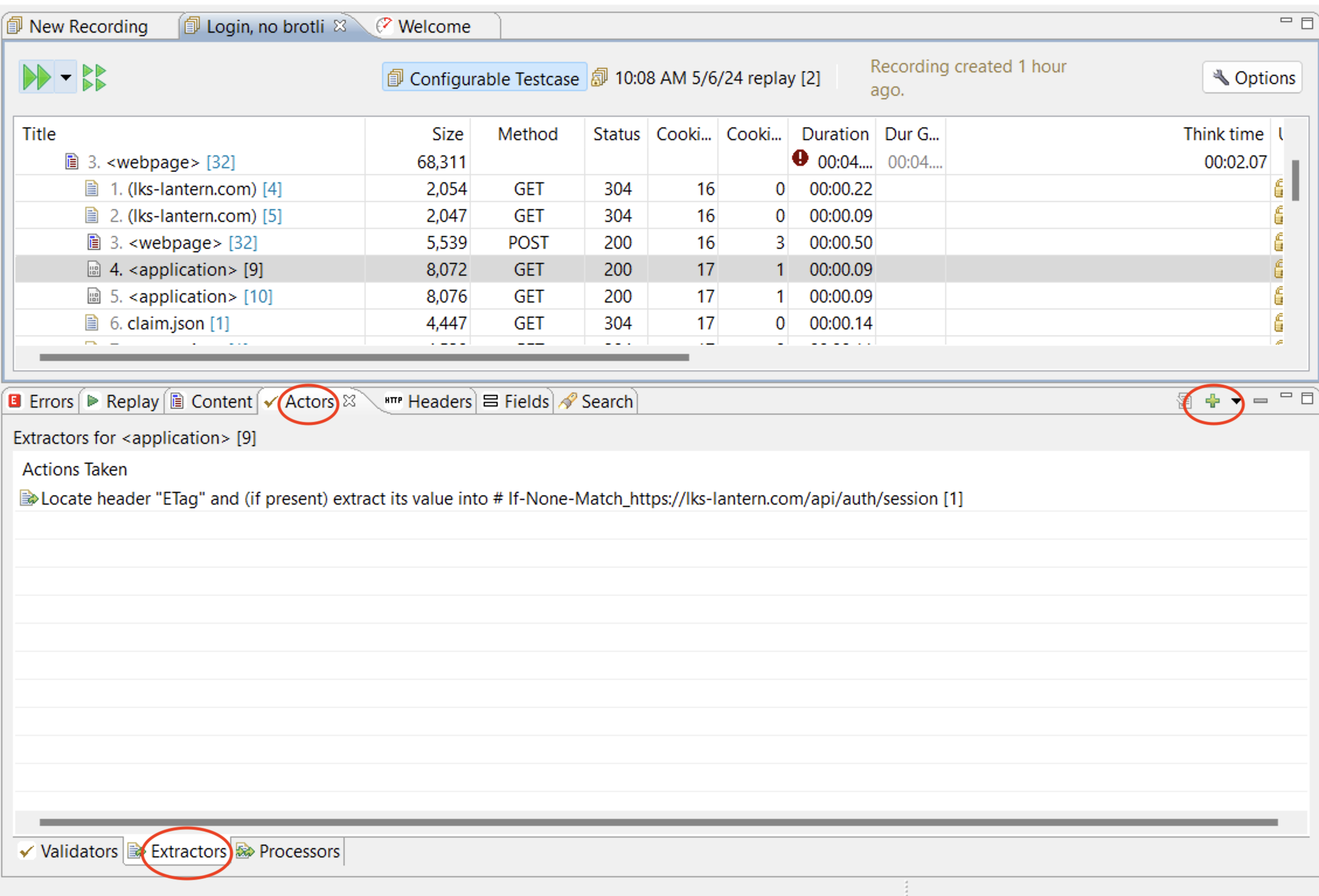 Load testing with OAUTH authentication - Web Performance